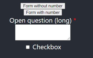 BUG IsValid Flag On Submission Is Set Wrongly When Number Field Is Added To The Form Issue