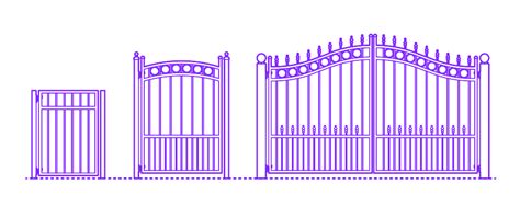 Gates Dimensions Drawings Dimensions Com