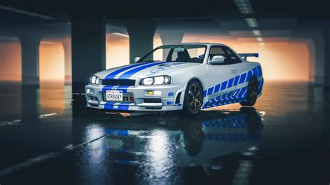 How Fast Is A Skyline R34 Auto Car Nissan Skyline R34 Gt R Fast And