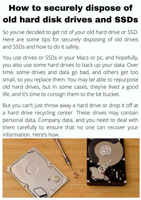 PPT How Do You Dispose Of Old Hard Drives PowerPoint Presentation Free Download ID 11211676