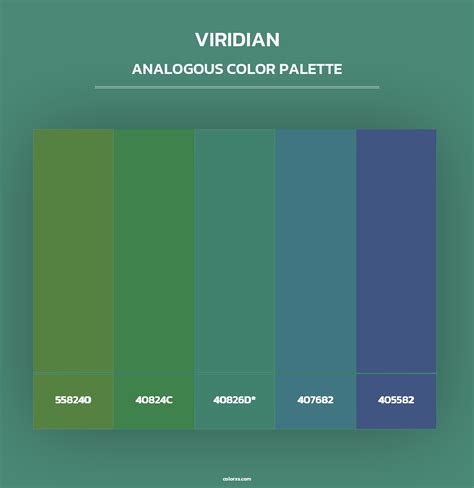 Viridian Color Palette