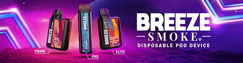 Breeze Pro Disposable Vape 2000 Puffs Canada Breeze Smoke