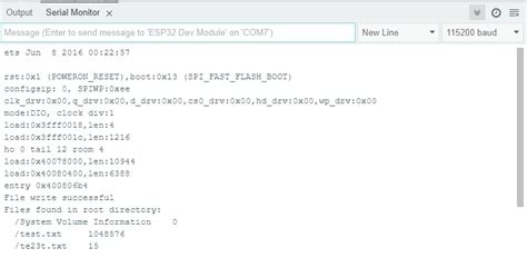 SD Card Write And Read SunFounder ESP Starter Kit Documentation