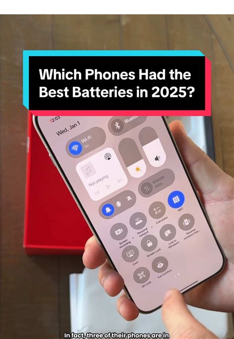 Top Phones With Best Battery Life In 2025 Revealed Tiktok