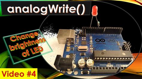 Analogwrite Analog Output On Arduino How To Write Analog Value Using Arduino Youtube