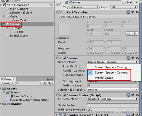 Unity 基础 之 Onmouse 简单实现 Gameobject 和 Ugui 元素随着鼠标移动，拖动的效果unity Onmouse Csdn博客