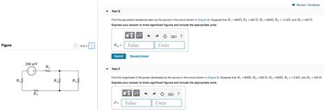 Solved N Review Constants Part E Find The Equivalent Chegg
