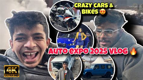 Crazy Fun At Auto Expo 2025 🔥 Meeting Nora Fatehi ️ Youtube