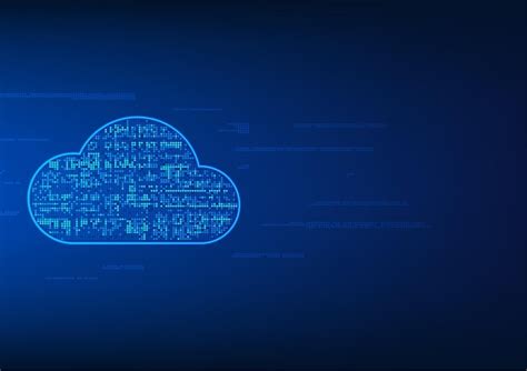 Premium Vector Cloud Technology Cloud That Is Storing Data In The System And Transfer From