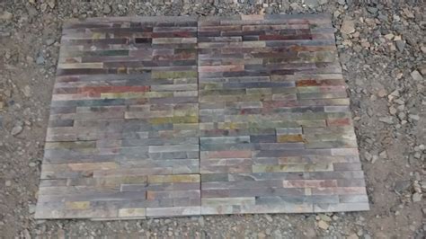 Kund Multi Slate Wall Cladding Panel At ₹ 37 Sqft क्लैडिंग पैनल In
