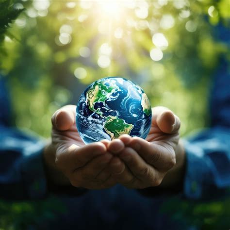 Premium Ai Image Handson Approach Promoting Sustainable Practices On