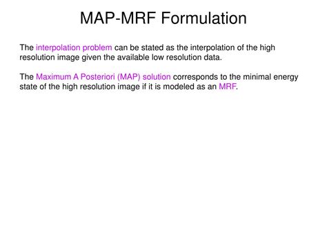 Ppt Mrf Based Edge Directed Interpolation Powerpoint Presentation
