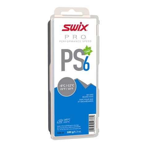 Ps6 Blue 6°c 12°c 180g Swix