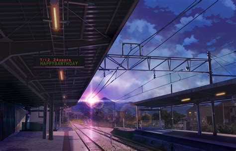 Anime Subway Station