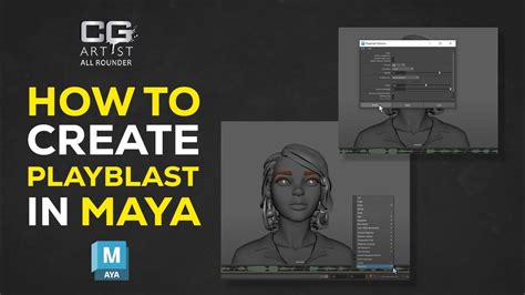 How To Create Playblast In Maya Youtube