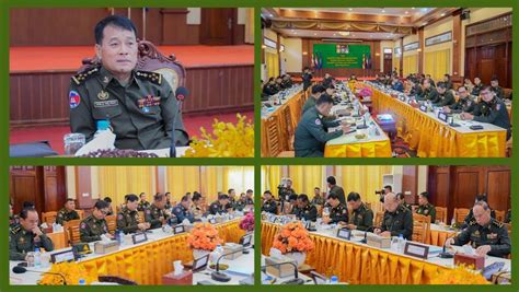 អគ្គមេបញ្ជាការ ដឹកនាំកិច្ចប្រជុំត្រួតពិនិត្យការត្រៀមប្រារព្វខួបអនុស្សាវរីយ៍លើកទី៣០