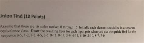 solved assume that there are 16 nodes marked 0 through 15