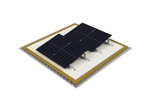 Dome Solar Flat Roof Solar Tpo Solar Mounting System Datasheet
