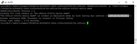 Vmware — Unable To Access File Since It Is Locked Internet