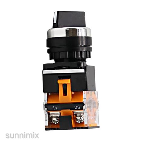 22mm 2 NO Positions Latching Rotary Select Selector Switch Shopee Philippines