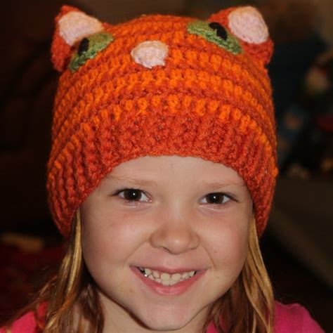 Cat Beanie Green Etsy