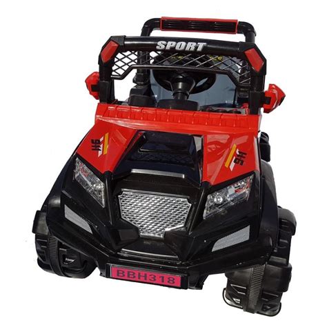 საბავშვო მანქანა Sport მწვანე და წითელი ყიდვა ყველაზე იაფად ან განვადებით