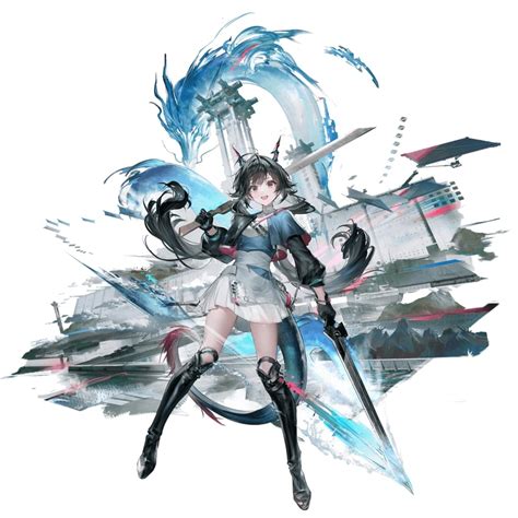 Chen Qianyu Arknights And More Drawn By Liduke Danbooru