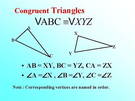 Congruent And Similar Triangles Similar And Congruent Figures