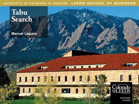 Ppt Tabu Search Powerpoint Presentation Free Download Id9414917