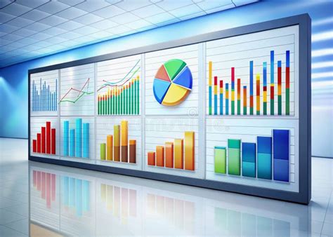 Stunning Widescreen Data Visualization Colorful Charts And Graphs For Comprehensive Insights