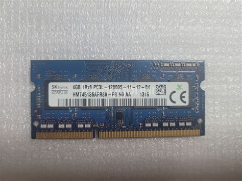 하이닉스 노트북 램 메모리 ddr3 4gb 10600s ram vga sound 중고나라