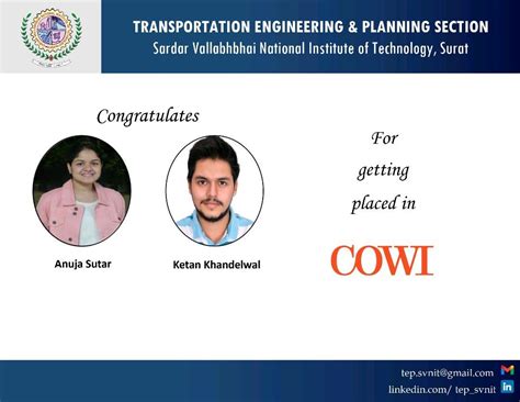 Transportation Engineering And Planning Section Svnit Surat On Linkedin