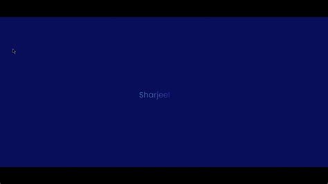 Sharjeel R On Linkedin Introducing My Latest Project A Personal Portfolio Showcase 🚀 This