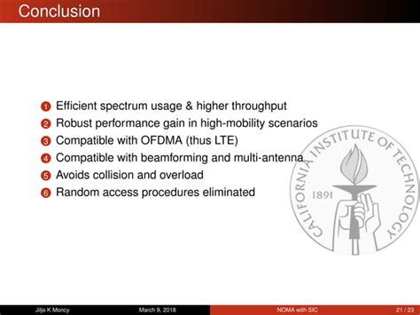 Non Orthogonal Multiple Acess With Sic Pdf