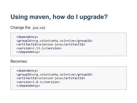 Selenium Webdriver Version Autonew
