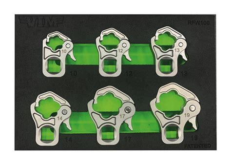 Vmrfw100 6 Piece 3 8 Drive Ratcheting Flare Nut Wrench Set