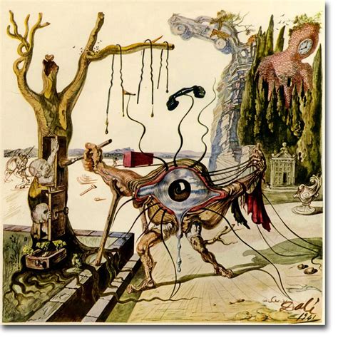 Salvador Dali Artwork Art Silk Poster Print 16x16 24x24 Inch Surreal