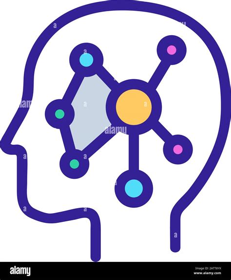 Artificial Intelligence Icon Vector Isolated Contour Symbol