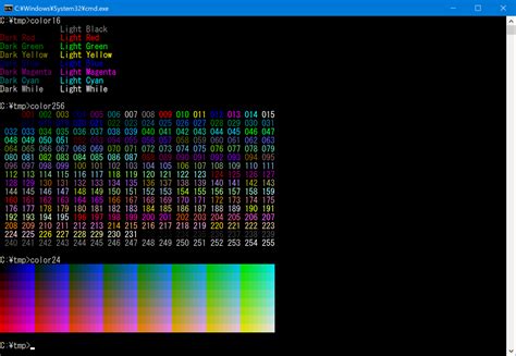 c ansi color codes at jaime cardenas blog