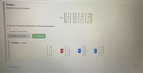 Solved Express The Vector V As A Linear Combination Chegg Com