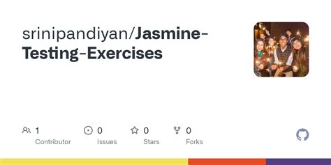 github srinipandiyan jasmine testing exercises