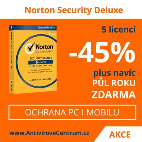 Akční nabídky - antivirové programy | Norton security, Roku, Tablet