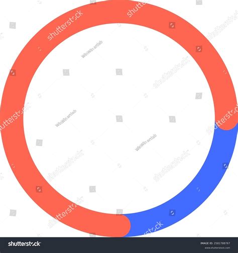 loading bar progress indicator almost reaching stock vector royalty