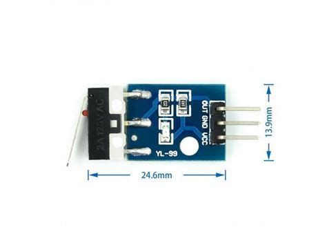 Impact Switch Car Helicopter Crash Collision Sensor Module Robot Model For Arduino With Dupont