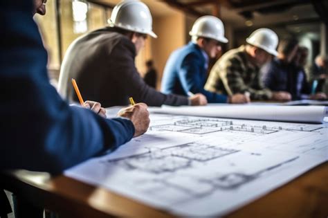 Premium Photo Photo Of Construction Plan