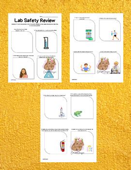 Lab Safety Review Questions By Emi610designs TPT