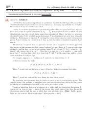 Hw 08 Pdf HW 8 Due On Monday March 30 2020 At 11pm CS ECE 374 B Algorithms Models Of