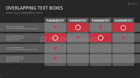 Overlapping Text Boxes For PowerPoint
