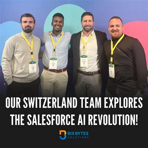 Bix Bytes Solutions Ag On Linkedin Salesforce Salesforcetour Zurich