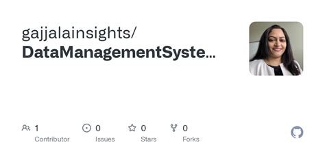 GitHub Gajjalainsights DataManagementSystems